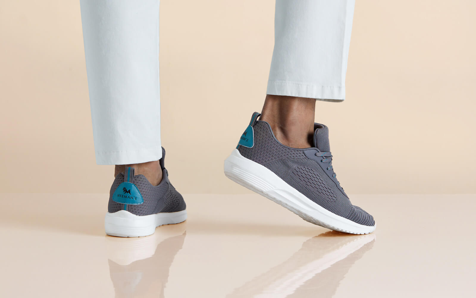 Everyday Basic Sneakers : Pebble Grey
