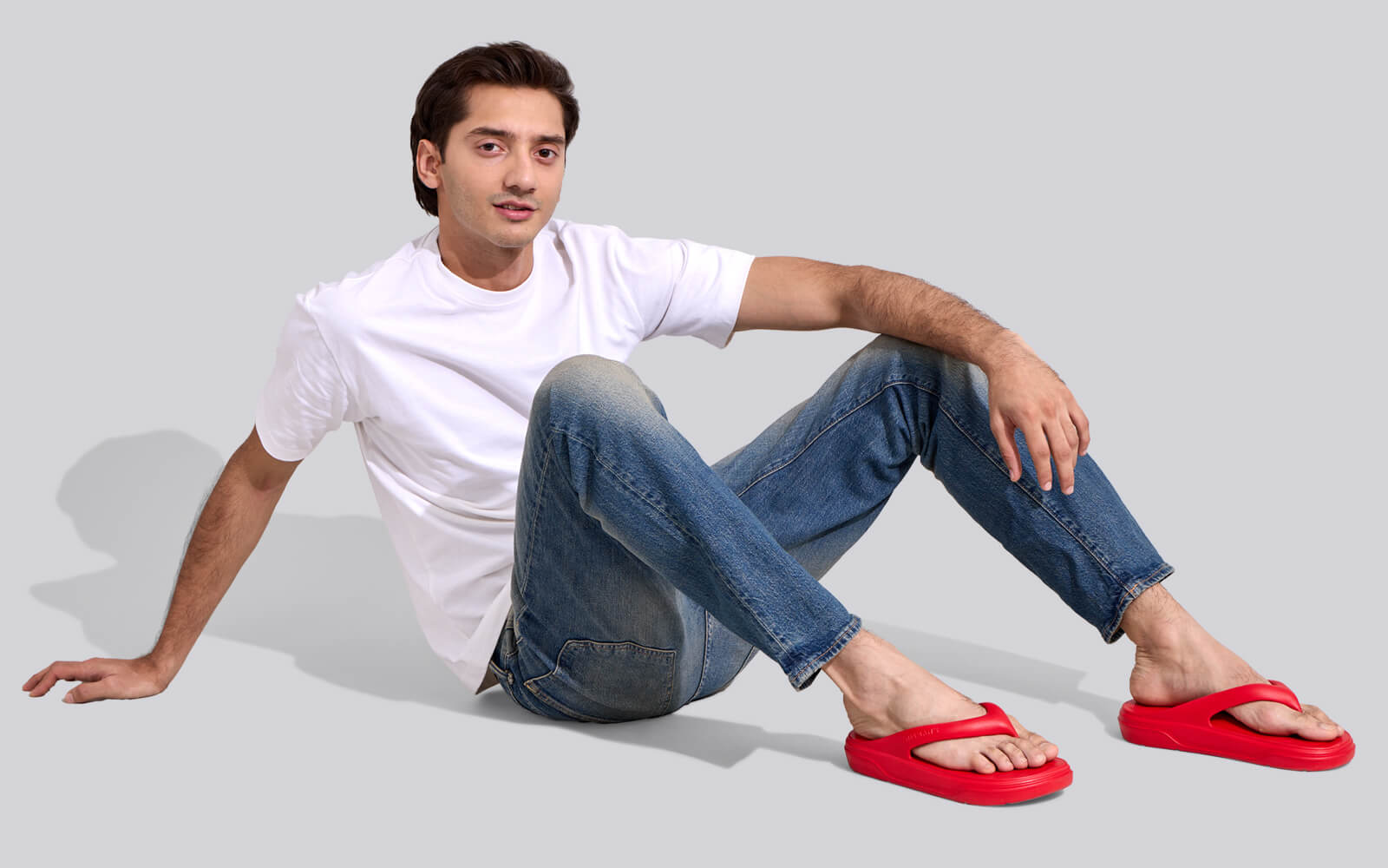 Cushers Flips For Men : Red