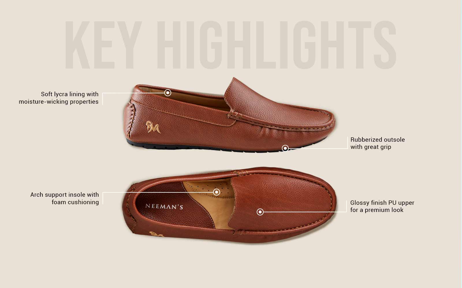 Buy Dapper Loafers For Men Online | 39% Off - Neemans