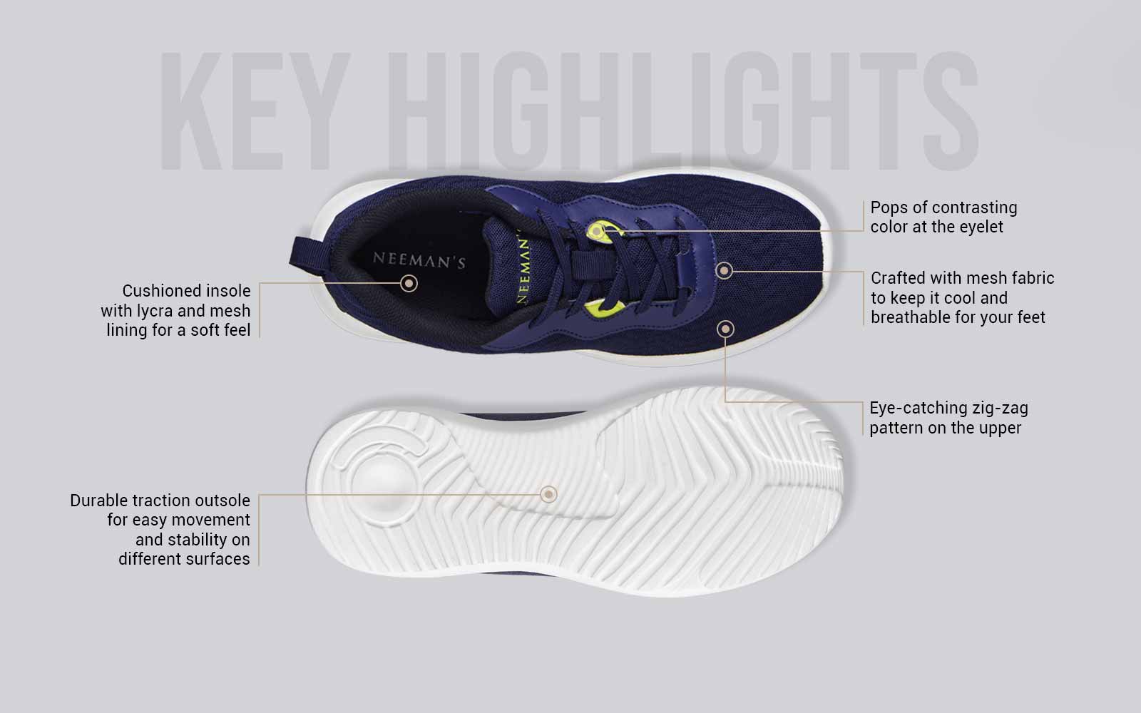 Elevated Basics - Buy Mens Sneakers Online | Neemans